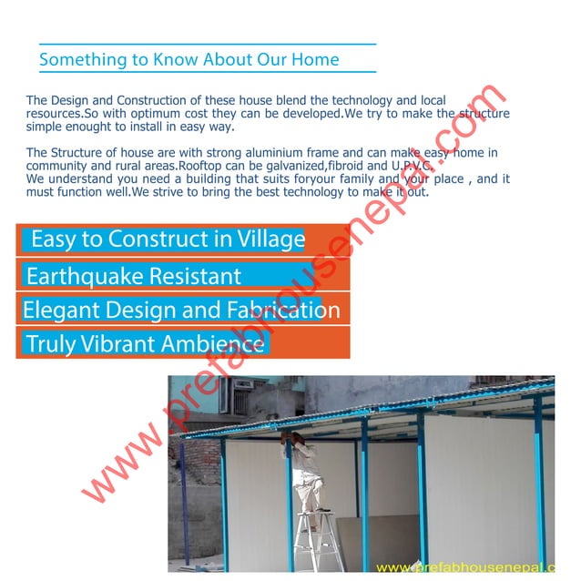 Prefab house nepal info | PDF