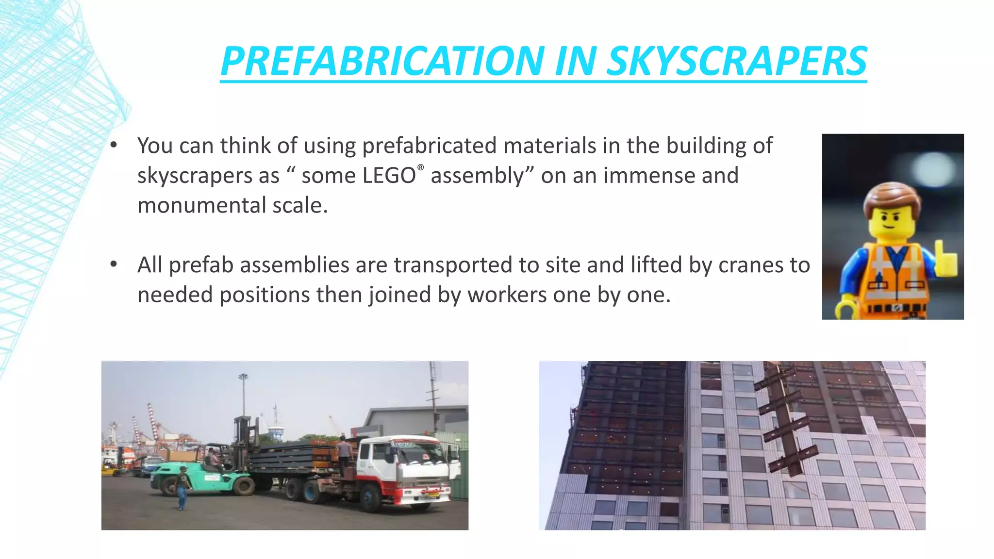 Prefabrication types and Applications explained | PPTX