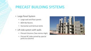 Prefabrication types and Applications explained | PPTX