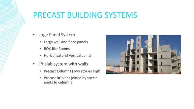 Prefabrication types and Applications explained | PPTX | Civil ...
