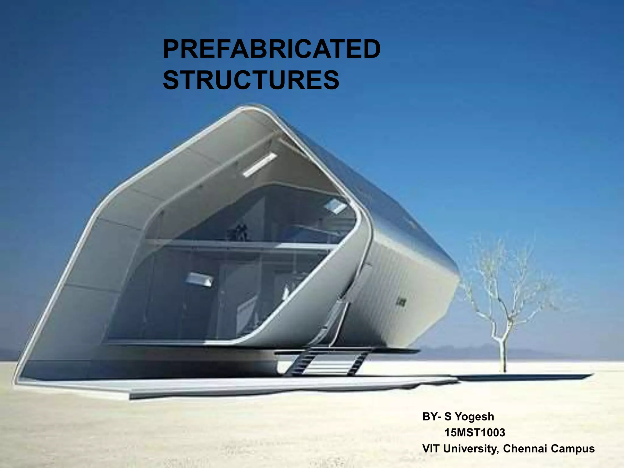 Introduction of Prefabricated structures | PPTX