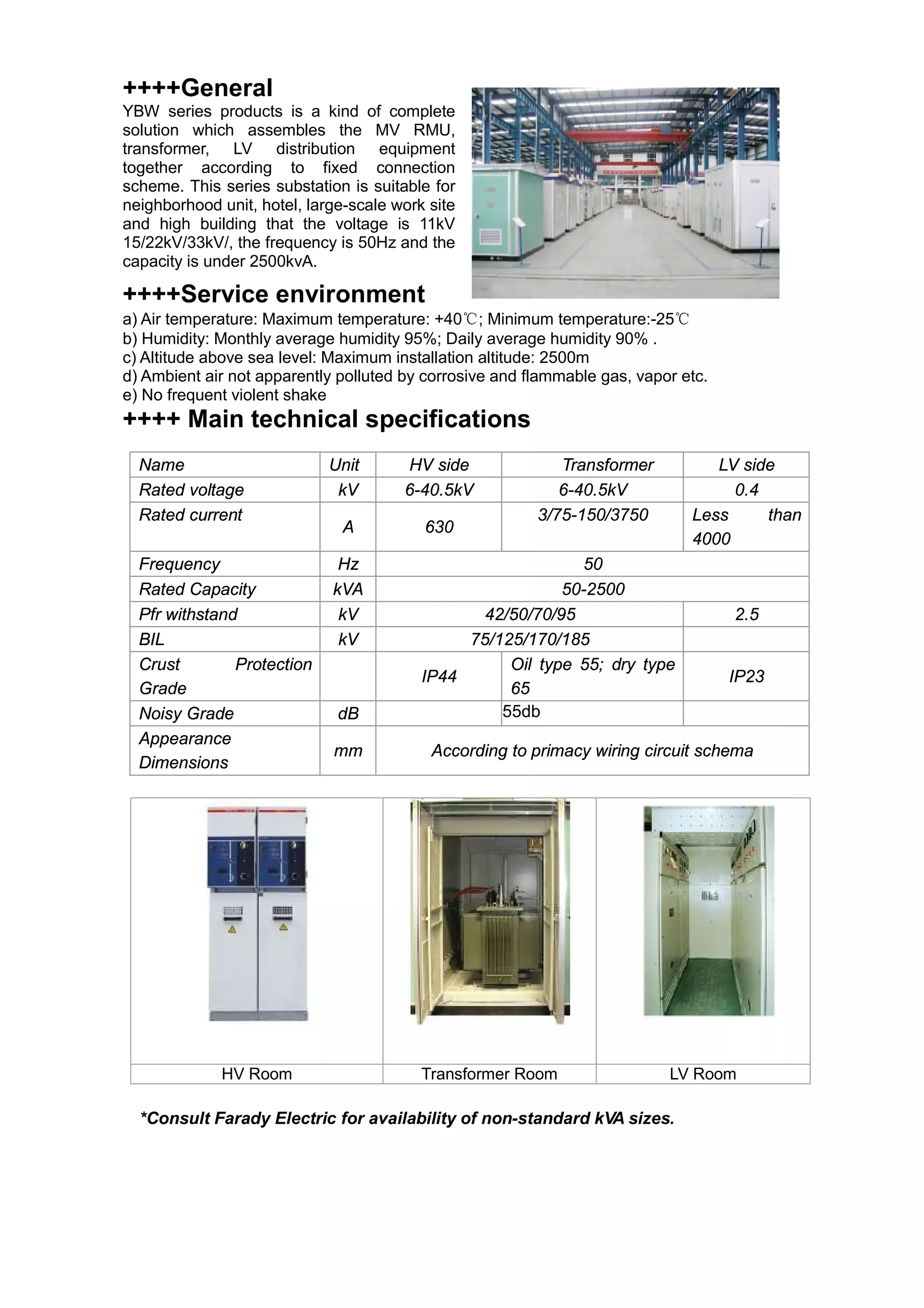 Prefabricated compact transformer | PDF