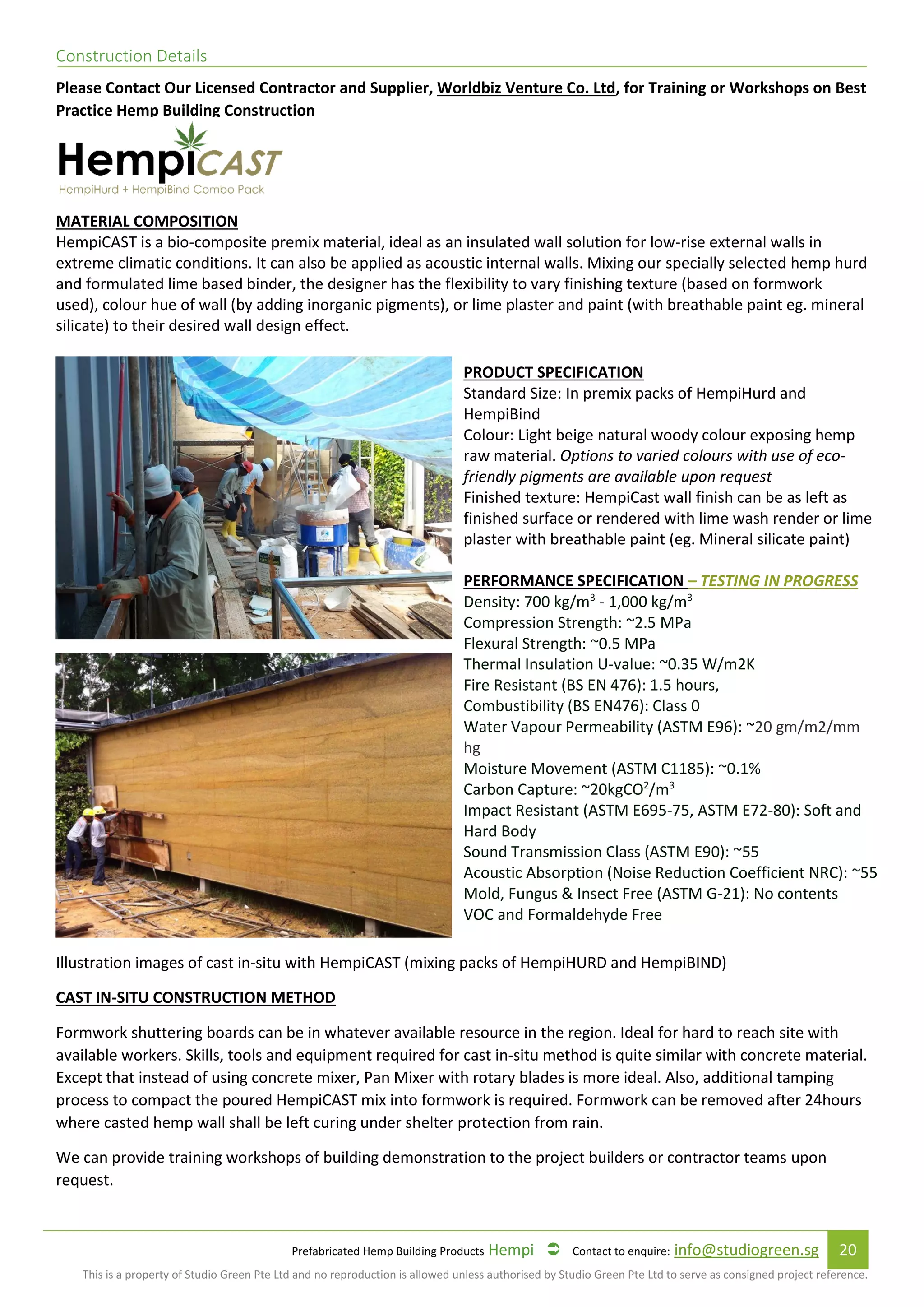 Prefabricated hempcrete specification and installation manual 2015 by ...