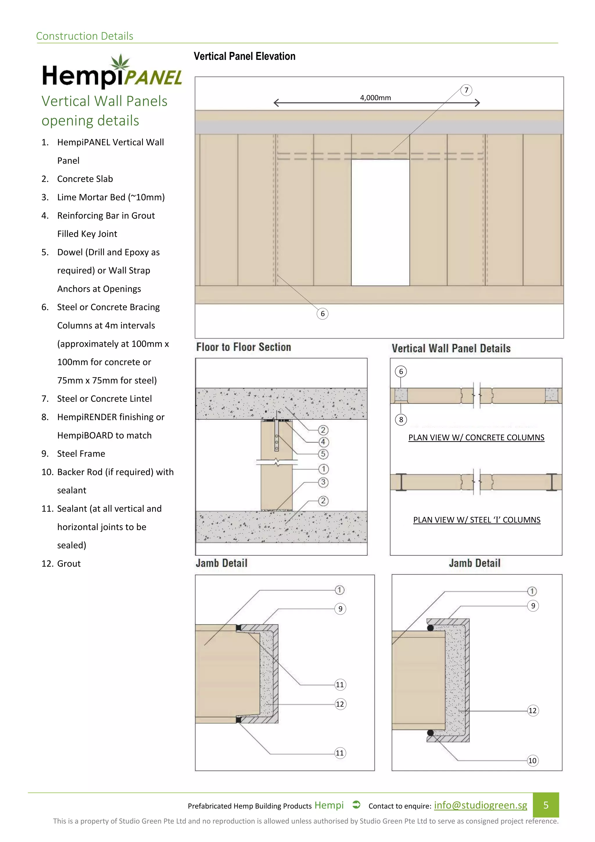 Prefabricated hempcrete specification and installation manual 2015 by ...