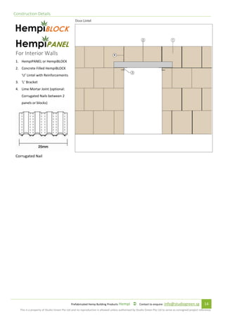 Prefabricated hempcrete specification and installation manual 2015 by ...