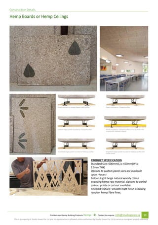 Prefabricated hempcrete specification and installation manual 2016 by ...