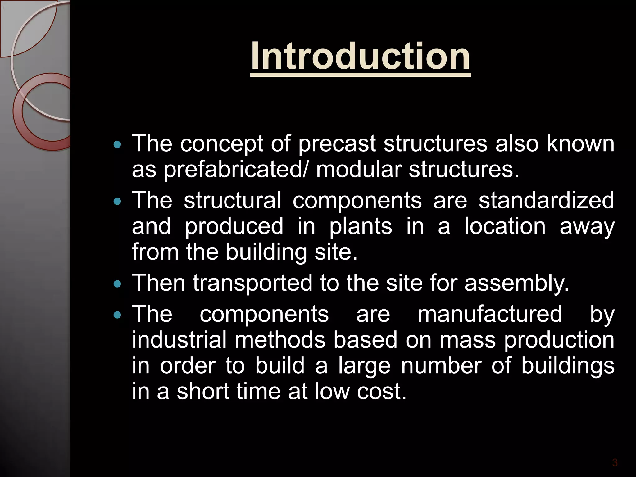 Prefabricated structures | PPTX