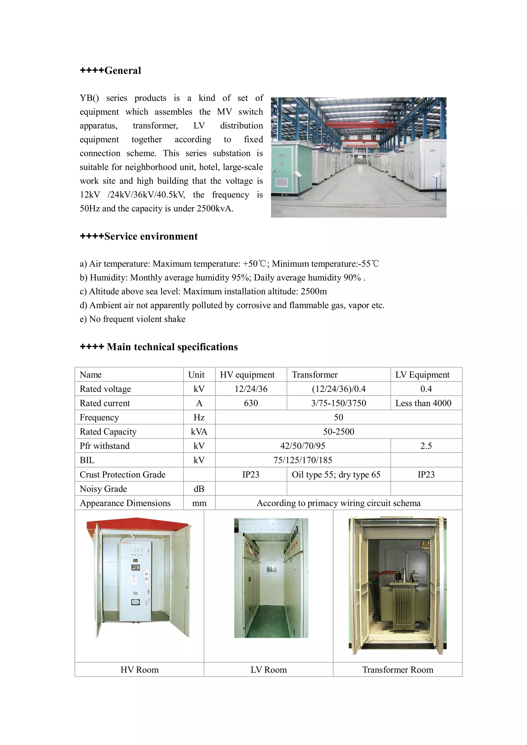Prefabricated Transformer Substation | PDF
