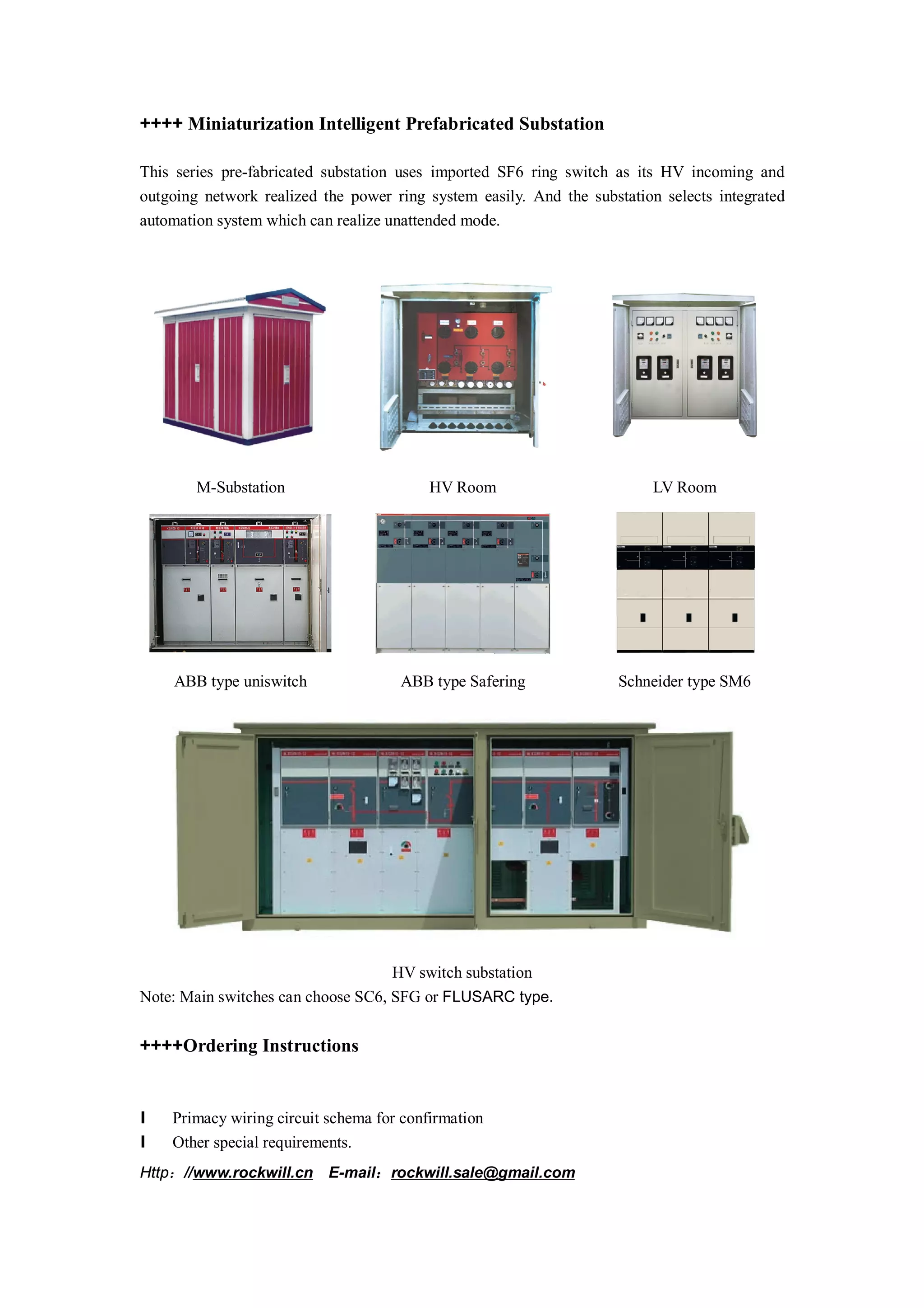 Prefabricated Transformer Substation | PDF