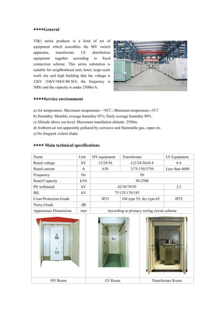 Prefabricated Transformer Substation | PDF