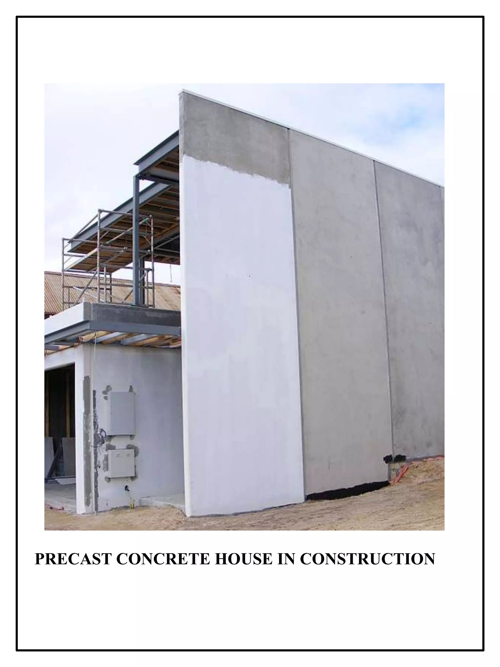Prefabrication - building construction | PPTX