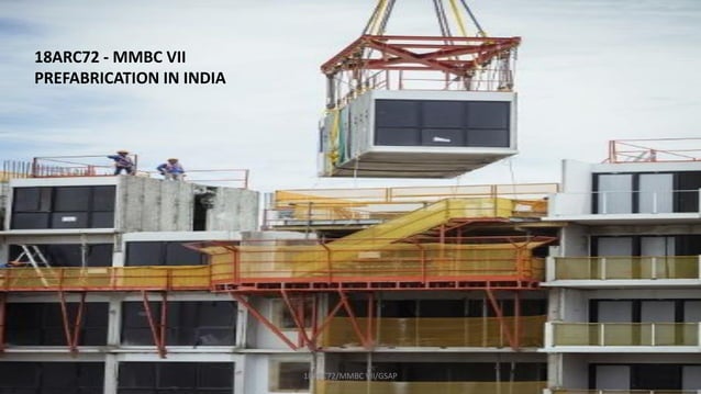 Prefabrication structures in construction | PDF