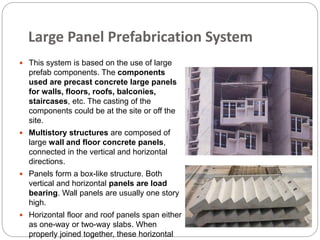 Prefabrication in construction | PPTX