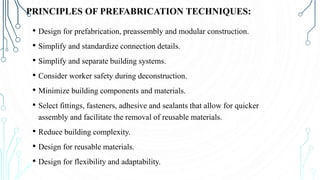 Prefabrication system | PPTX