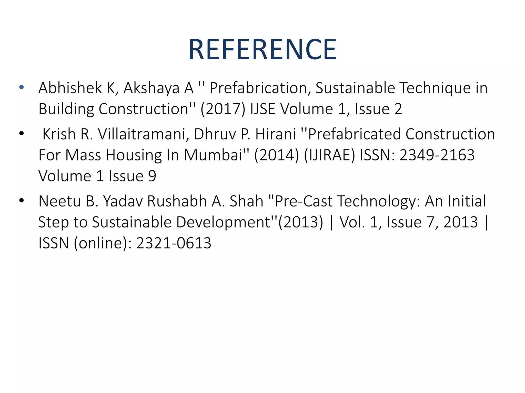 Prefabrication structure ppt | PPTX
