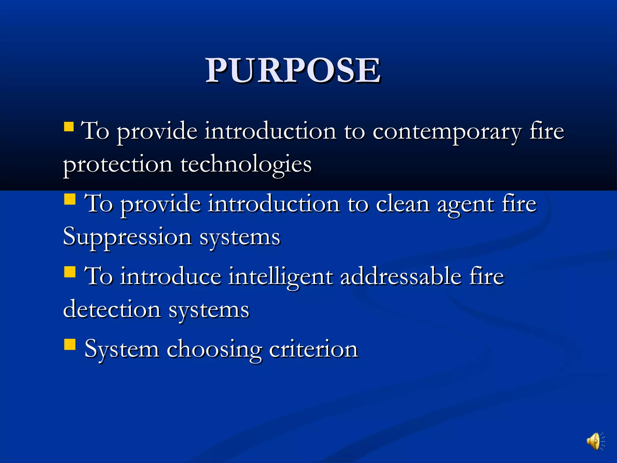 Basic of fire protection system, fire control types and types of agents ...