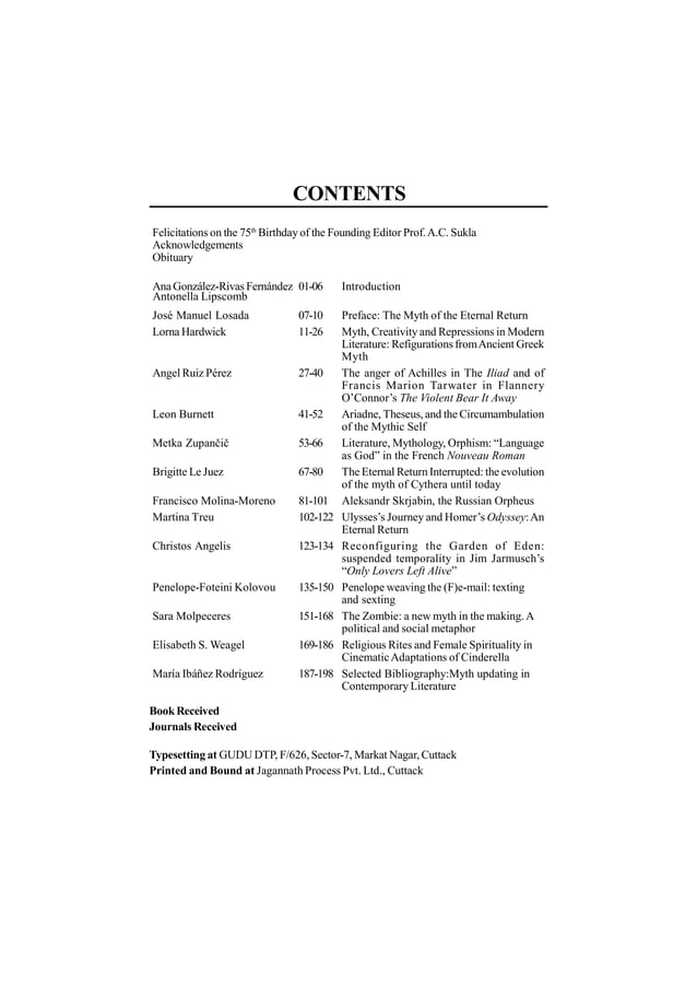 Preface : The Myth of the Eternal Return | PDF | Hinduism | Religion ...