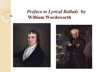 Preface to lyrical ballads | PPTX