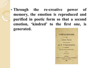 Preface to lyrical ballads | PPTX | Poetry | Books and Literature