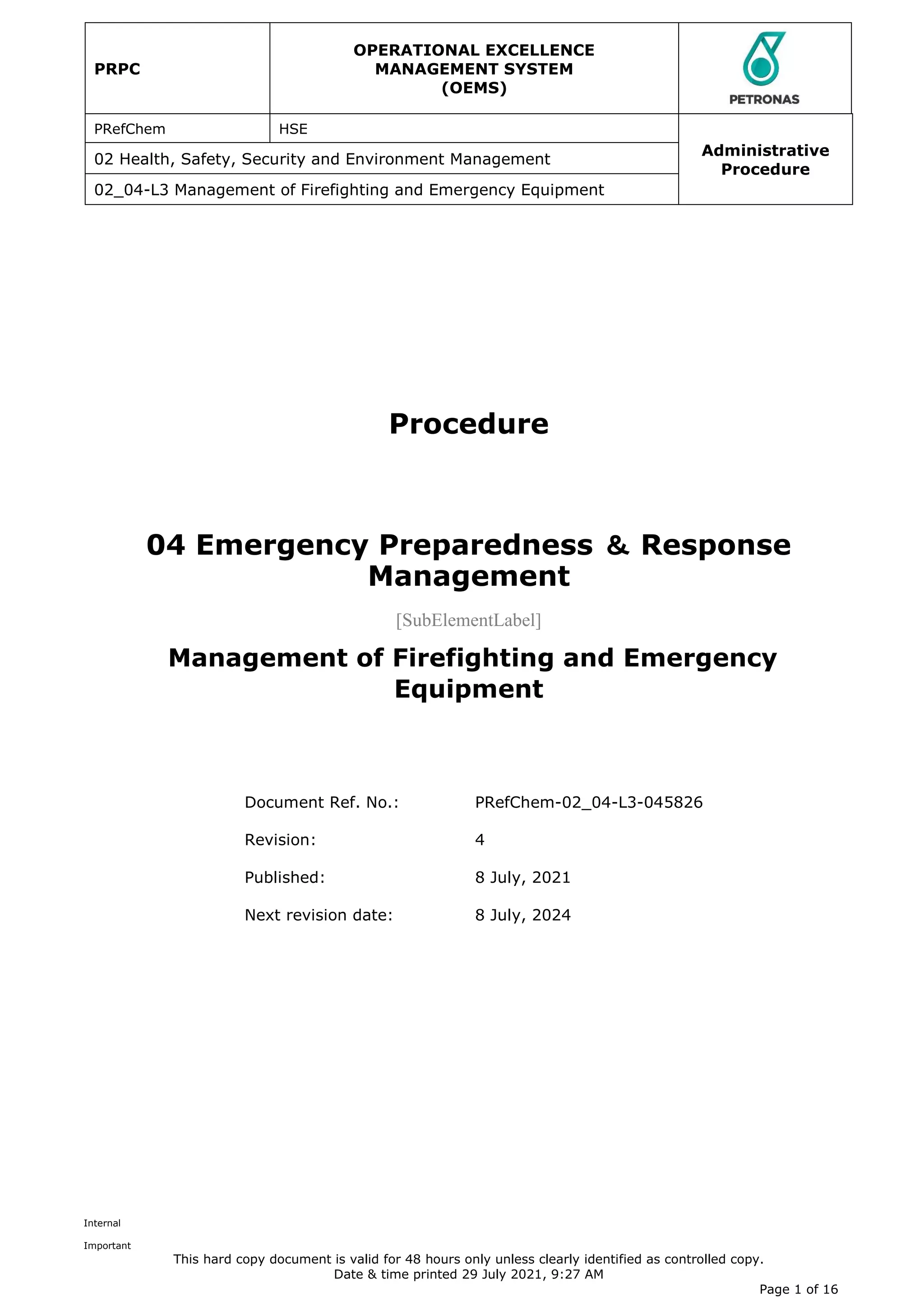 PRefChem-02_04-L3-045826-Management of Firefighting and Emergency ...