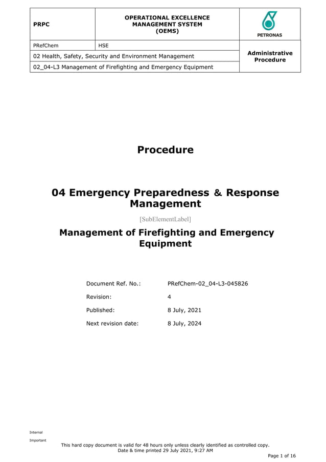 PRefChem-02_04-L3-045826-Management of Firefighting and Emergency ...