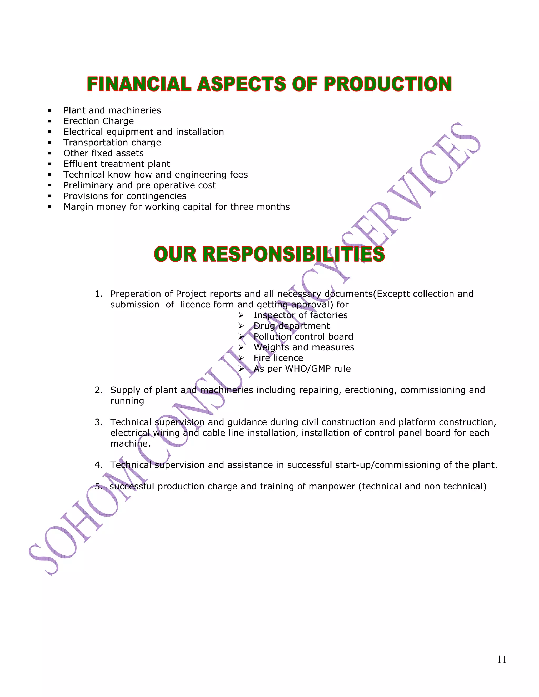 ABSORBENT COTTON WOOL MANUFACTURING PREFEASIBILITY REPORT | PDF