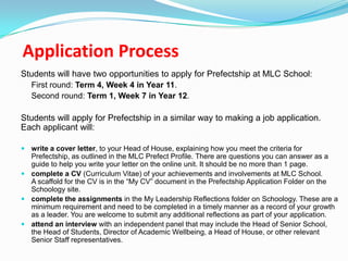 Prefectship presentation march 2013 | PPTX