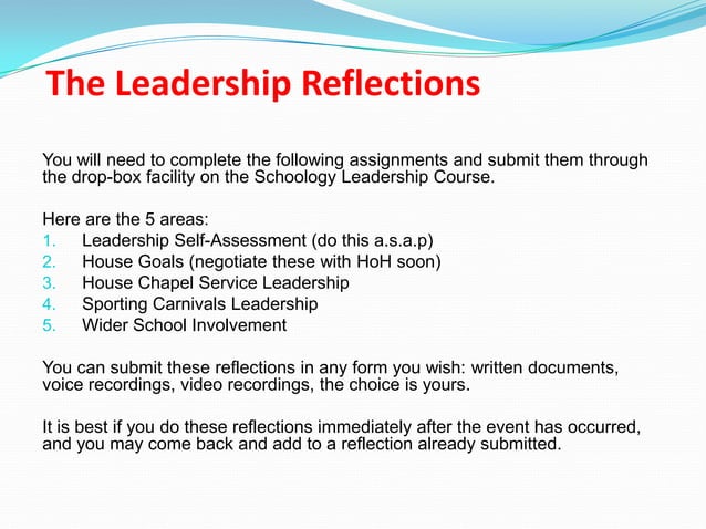 Prefectship presentation march 2013 | PPTX