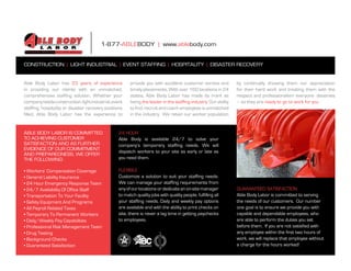Prefer Able Staffing Overview2009 | PDF