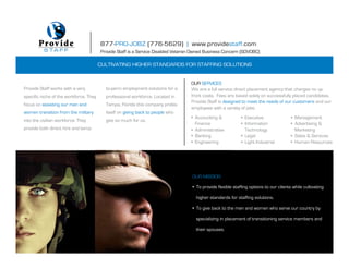 Prefer Able Staffing Overview2009 | PDF