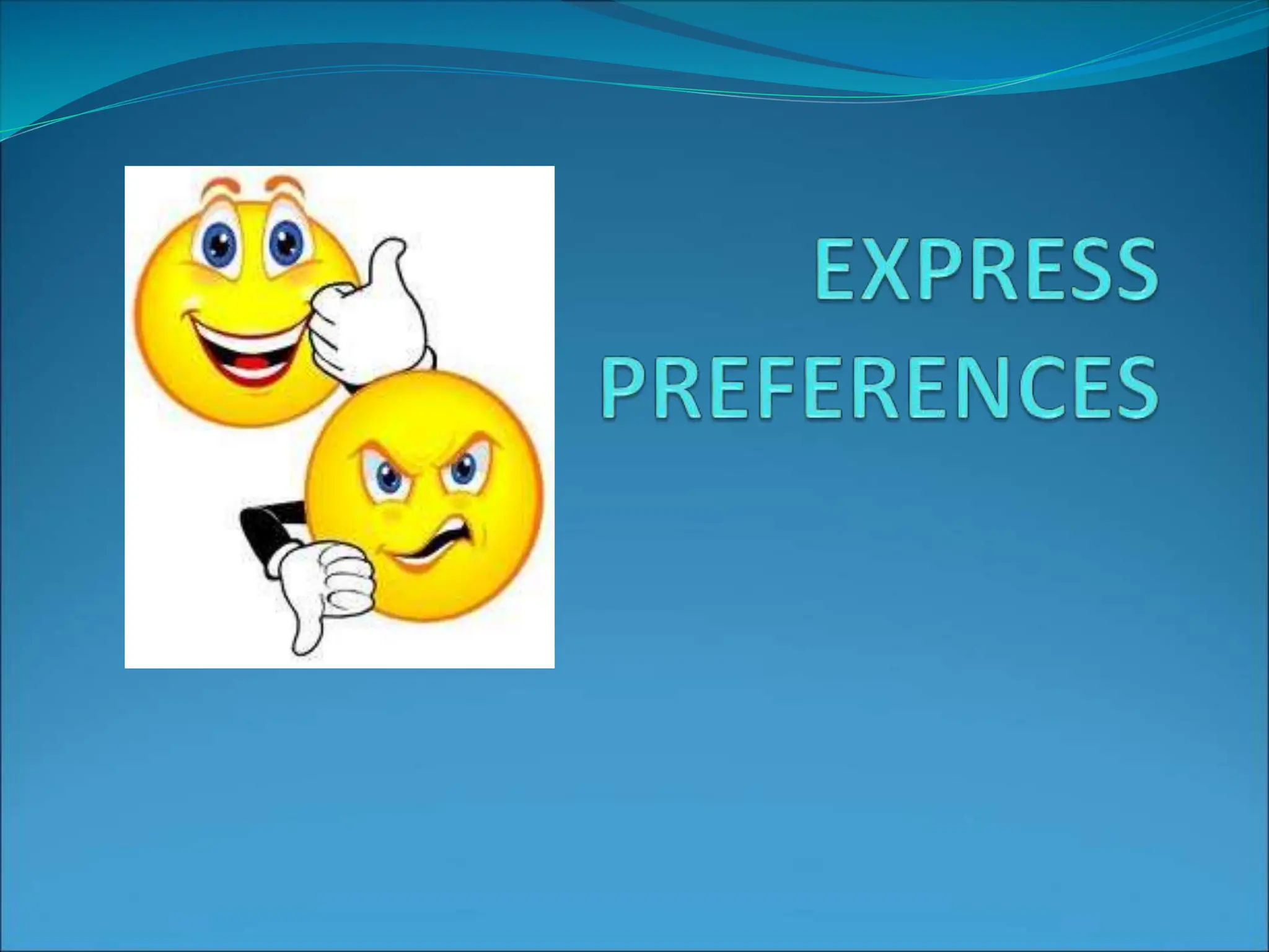 express preferences power point file grammar | PPT