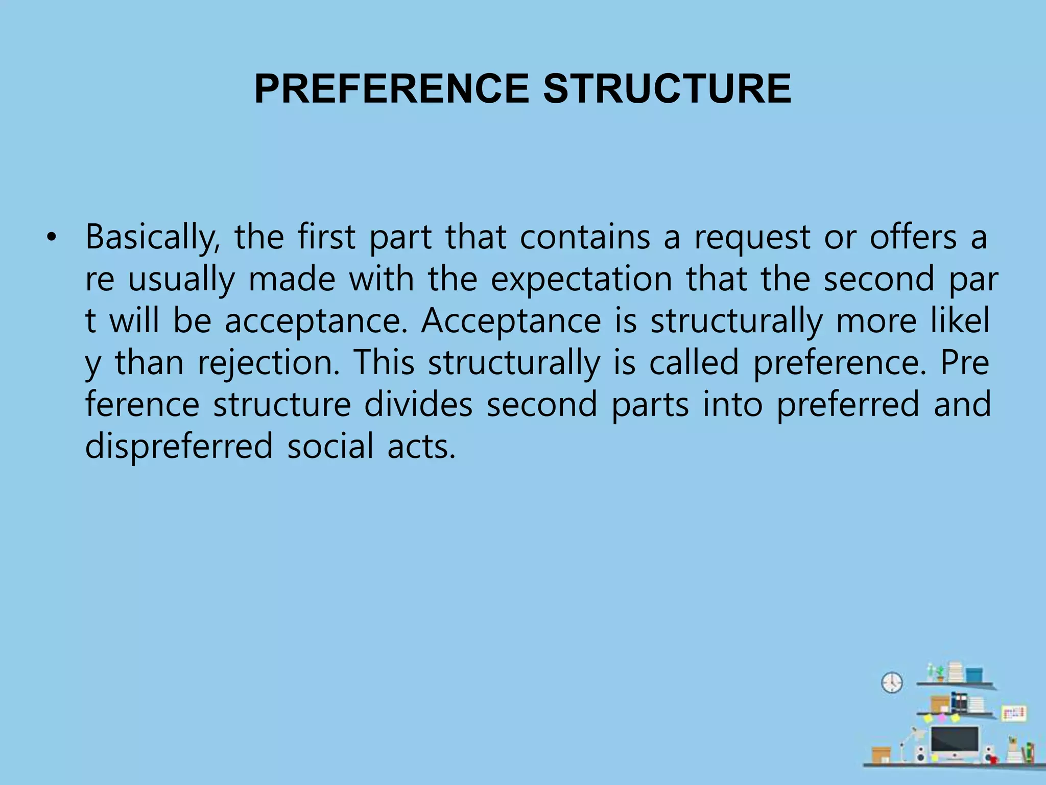 Conversation and Preference structure | PPTX