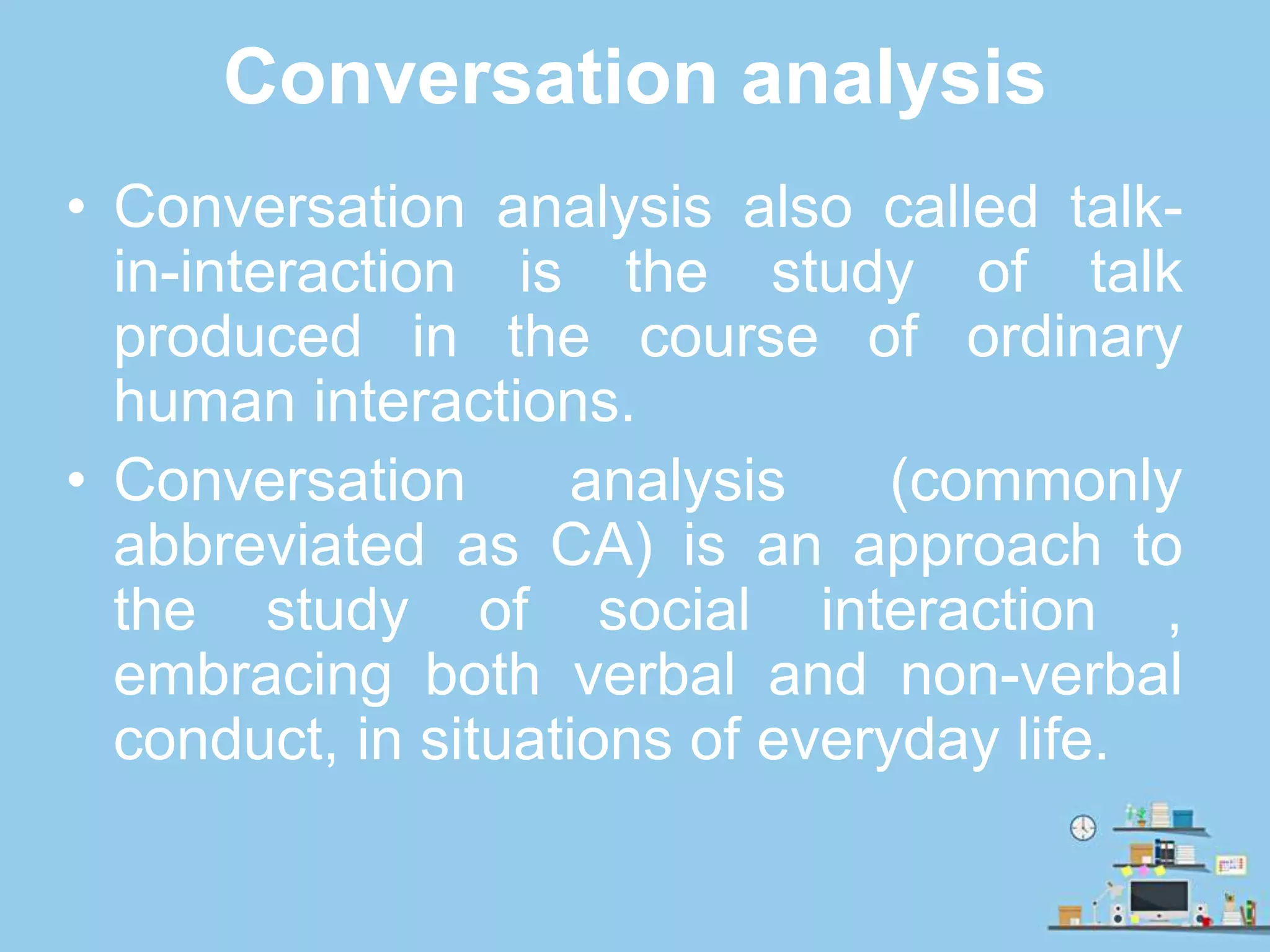 Conversation and Preference structure | PPTX