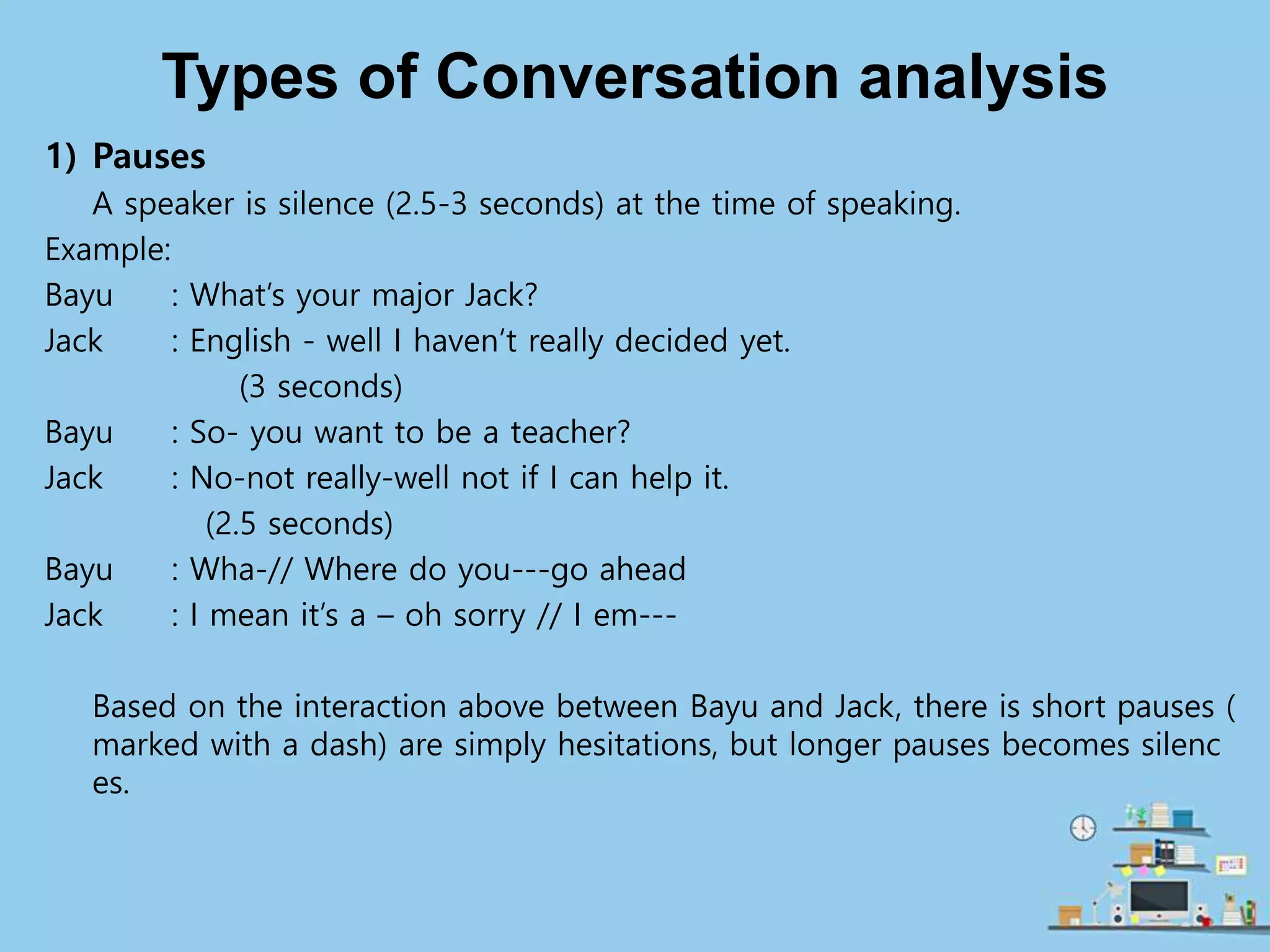 Conversation and Preference structure | PPTX