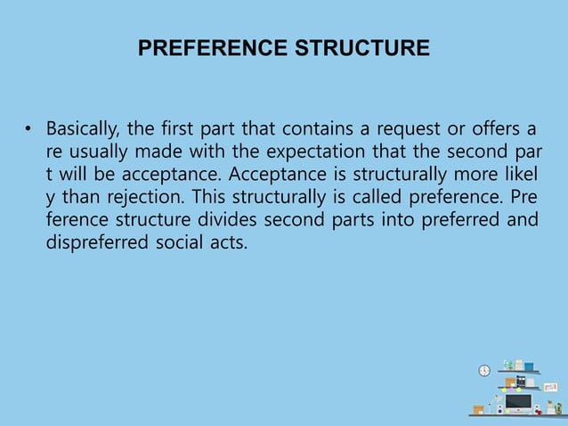 Conversation and Preference structure | PPTX