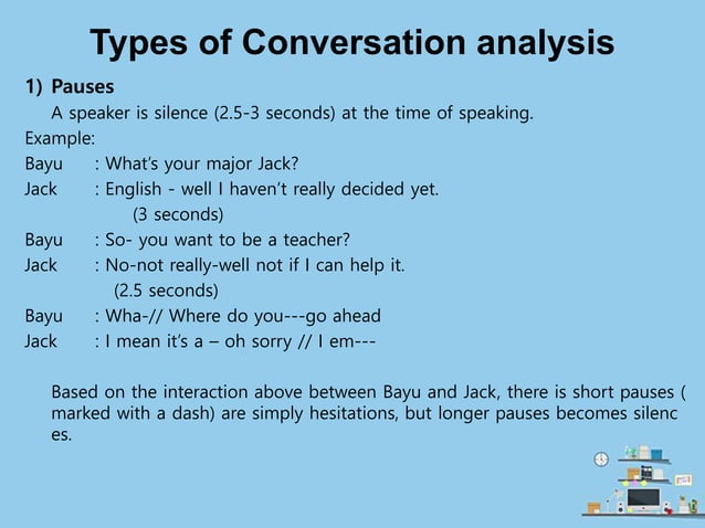 Conversation and Preference structure | PPTX
