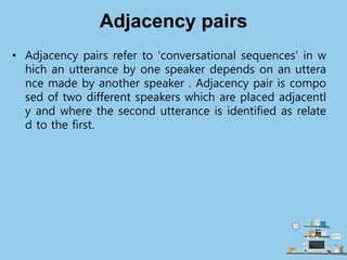 Conversation and Preference structure | PPTX