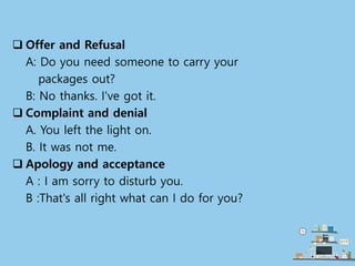 Conversation and Preference structure | PPTX