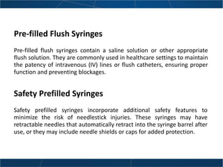 Prefilled Syringes | PPTX