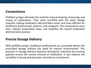 Prefilled Syringes | PPTX
