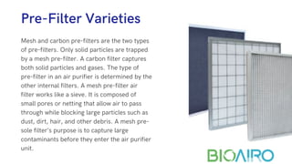 A PRE-FILTER: WHAT EXACTLY IS IT ? | PPT