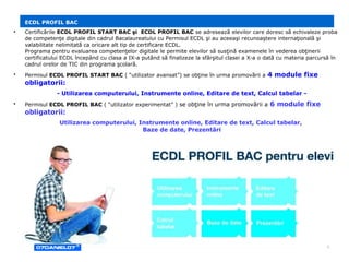 ECDL Curs Formator | PPT