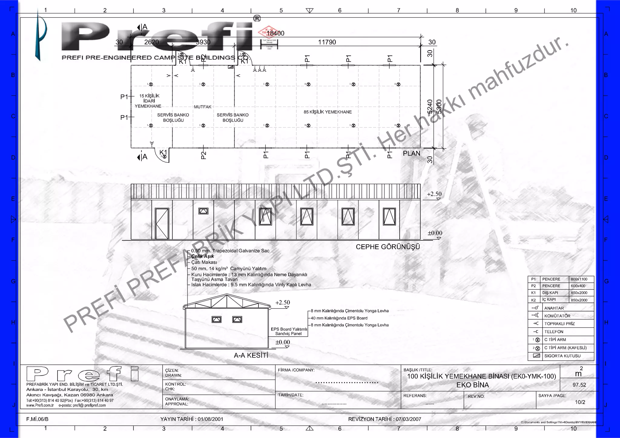 Prefi plans buildings dining hall | PDF