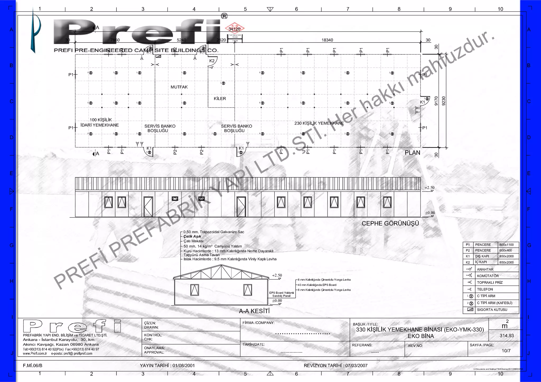 Prefi plans buildings dining hall | PDF
