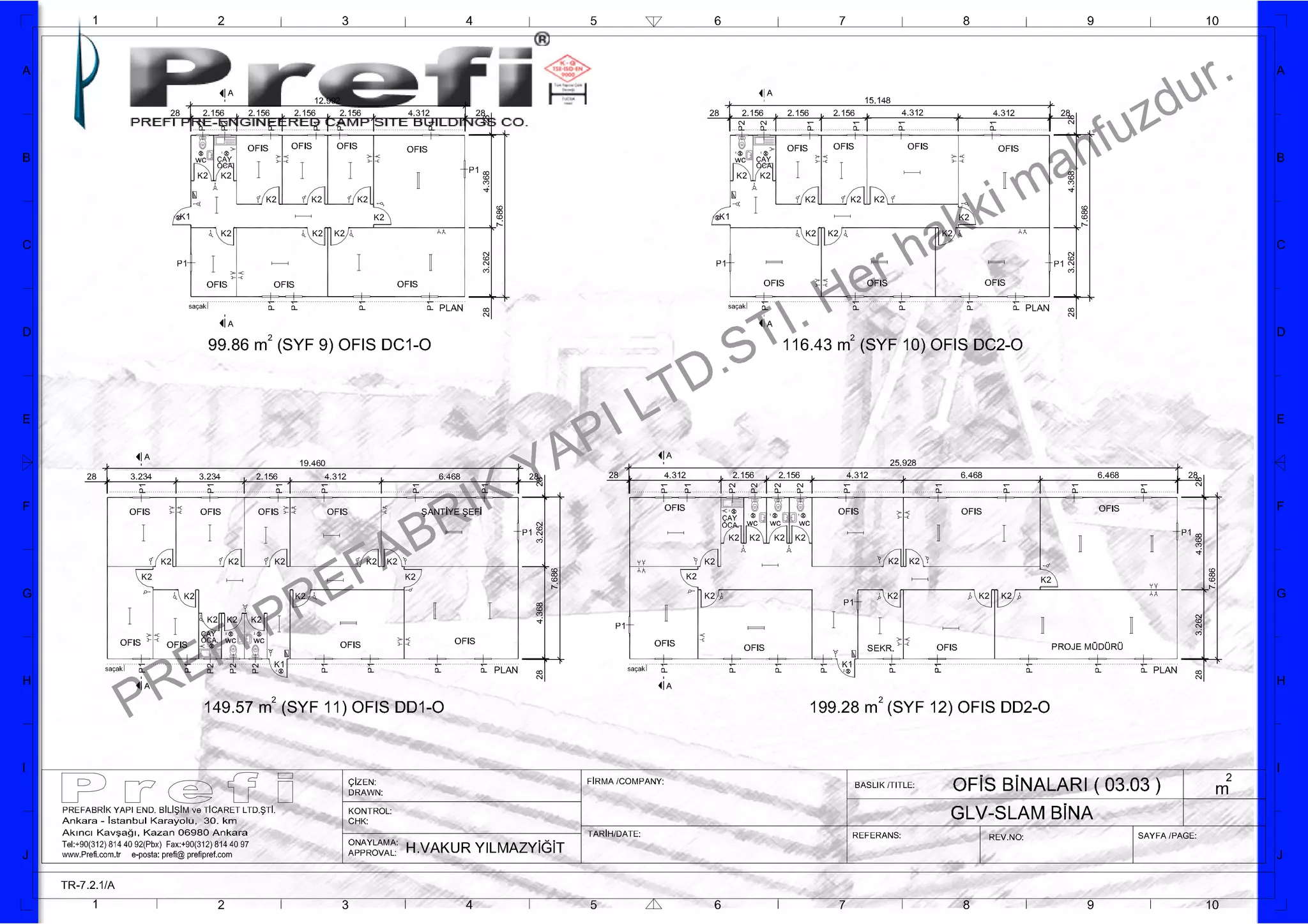 Prefi plans buildings offices | PPT