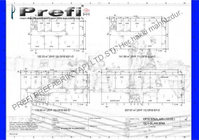 Prefi plans buildings offices | PPT