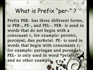 Prefix Per | PPT