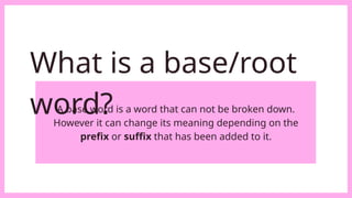 Prefix and Suffix For GRade four students.pptx