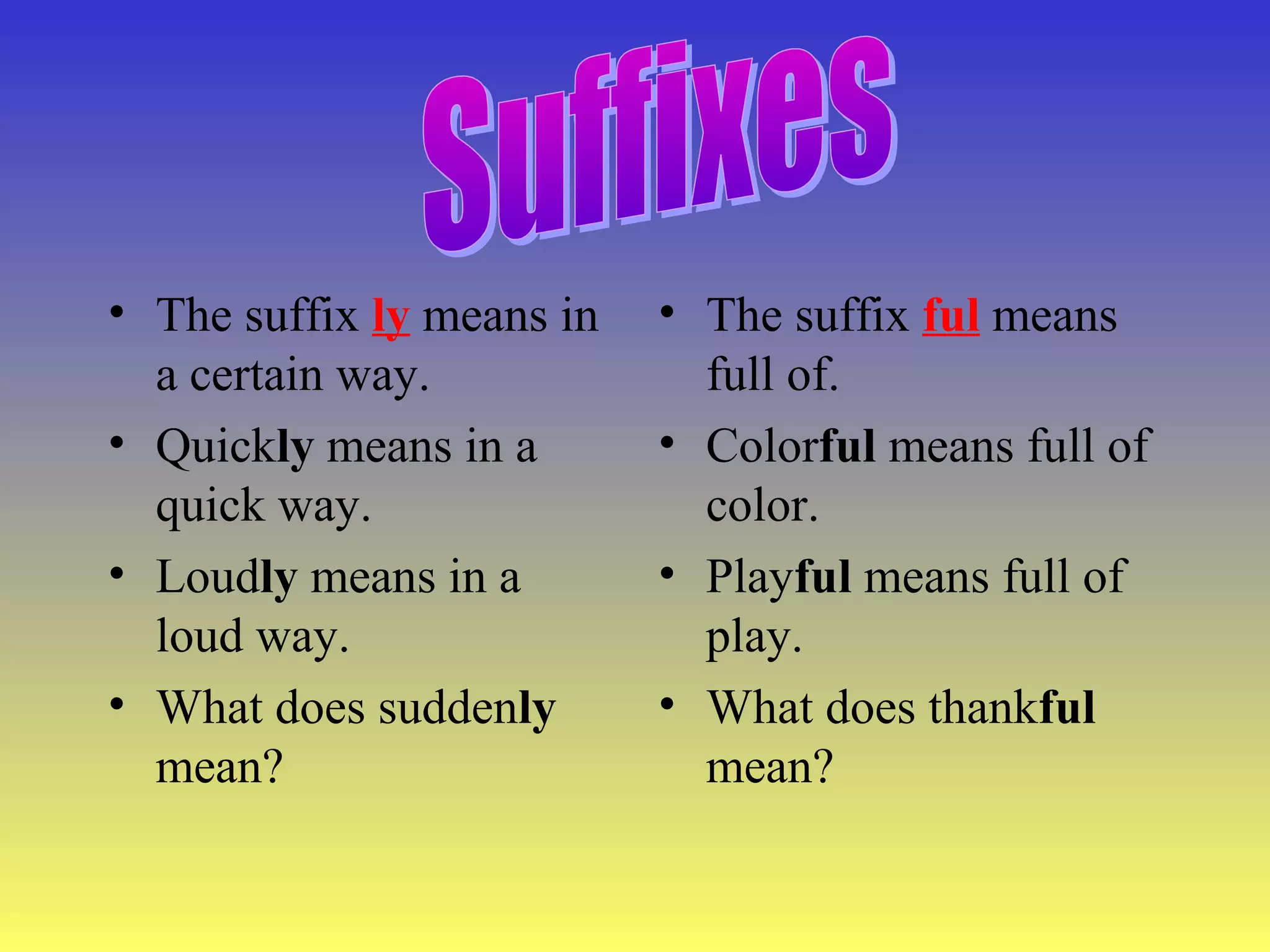 Prefix and suffix in search engines | PPT