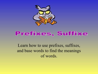 Prefix and suffix in search engines | PPT | Internet for Beginners ...
